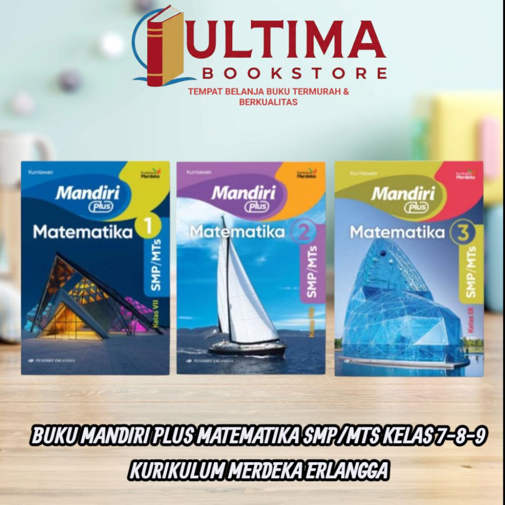 Jual NEW ORIGINAL BUKU PAKET SISWA MANDIRI PLUS MATEMATIKA UNTUK SMP/MTS KELAS 7-8-9 KURIKULUM ...