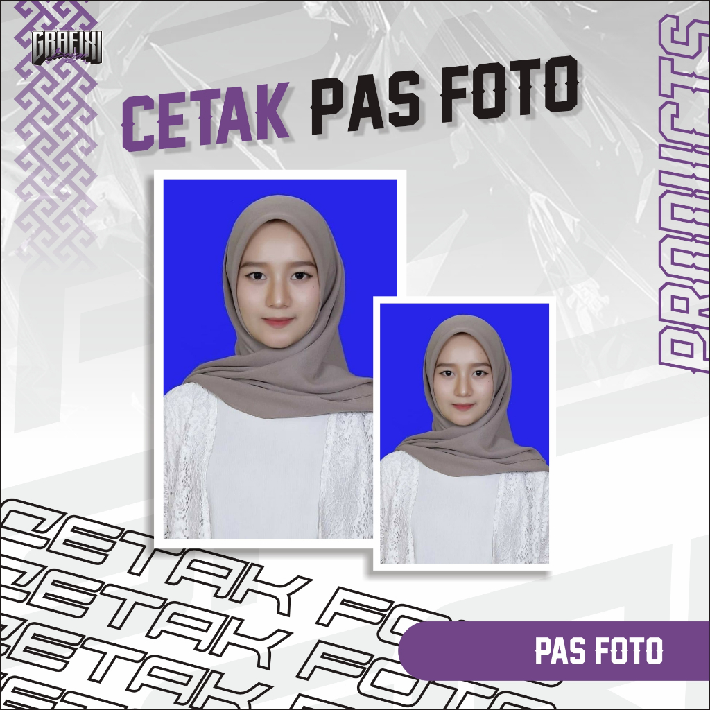 Jual CETAK PAS FOTO 2X3 3X4 4X6 FREE GANTI BACKGROUND | Shopee Indonesia