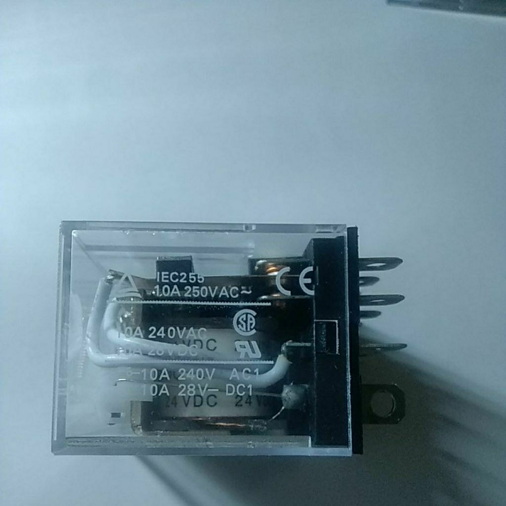 Jual IEC255 10A 250VAC 24VDC ( RELAY 24VOLT RELAY ) | Shopee Indonesia