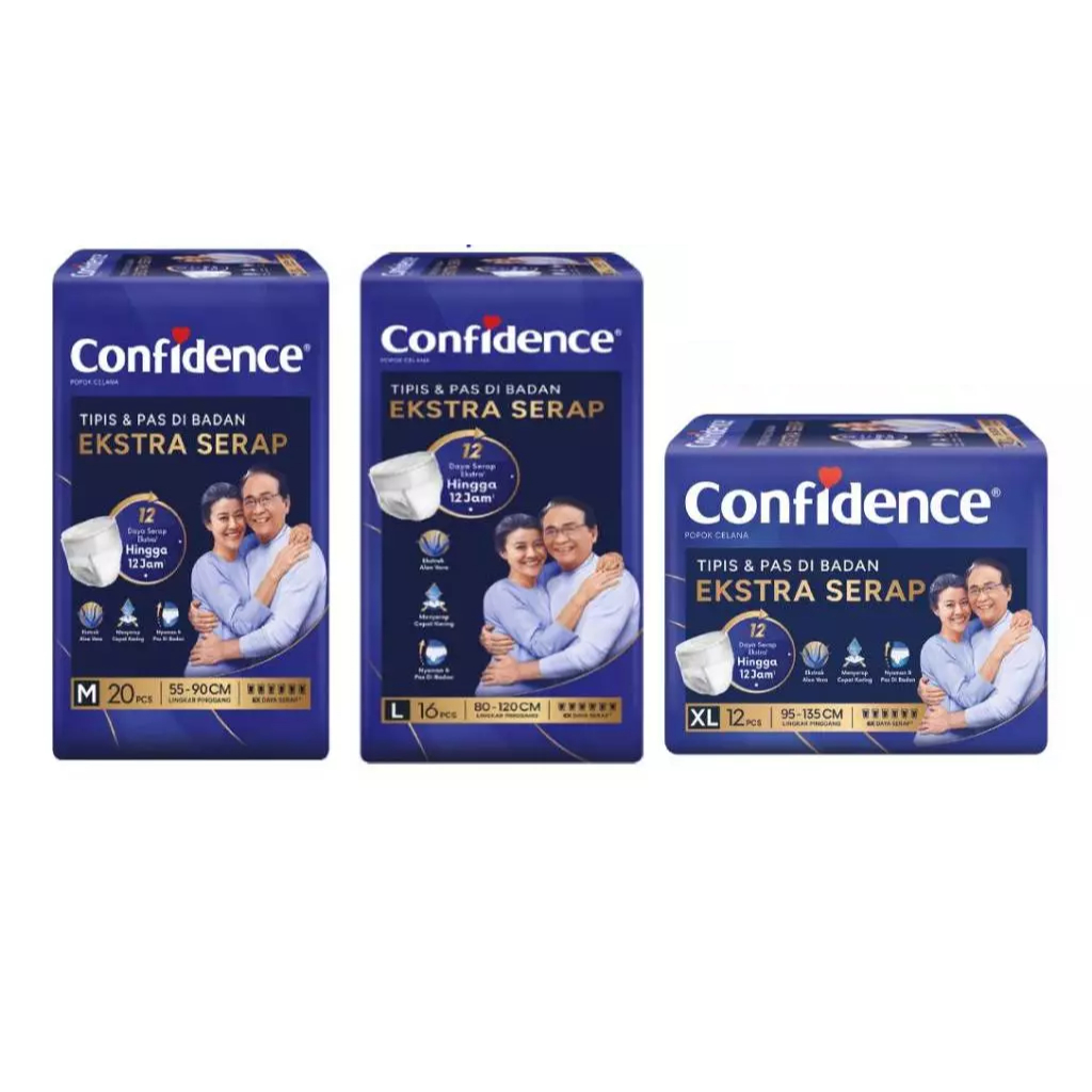 Jual Confidence Pants Ekstra Serap - Popok Celana Daya Tampung Besar ...