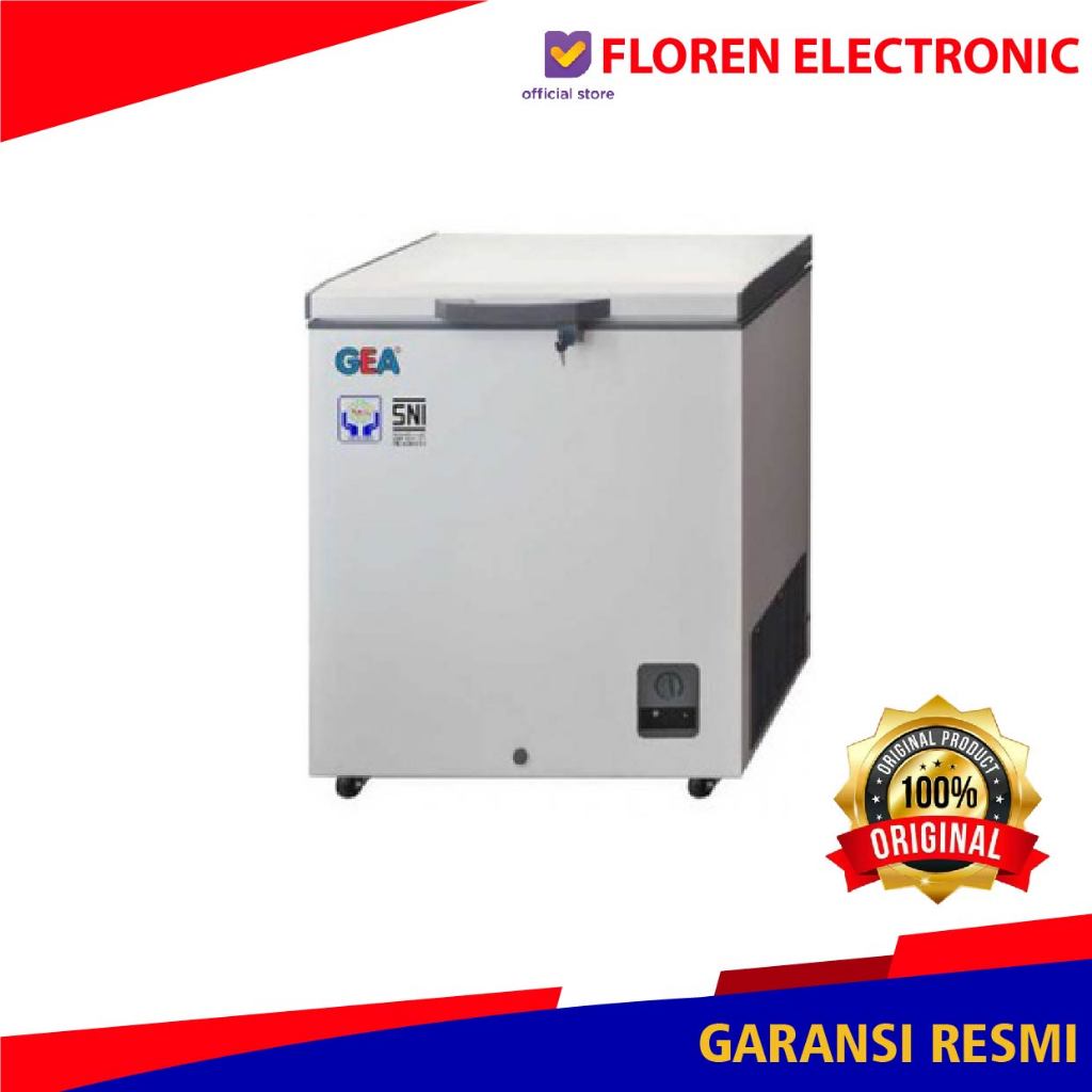 Jual GEA Freezer AB 108 R AB108R 108R 100 liter | Shopee Indonesia