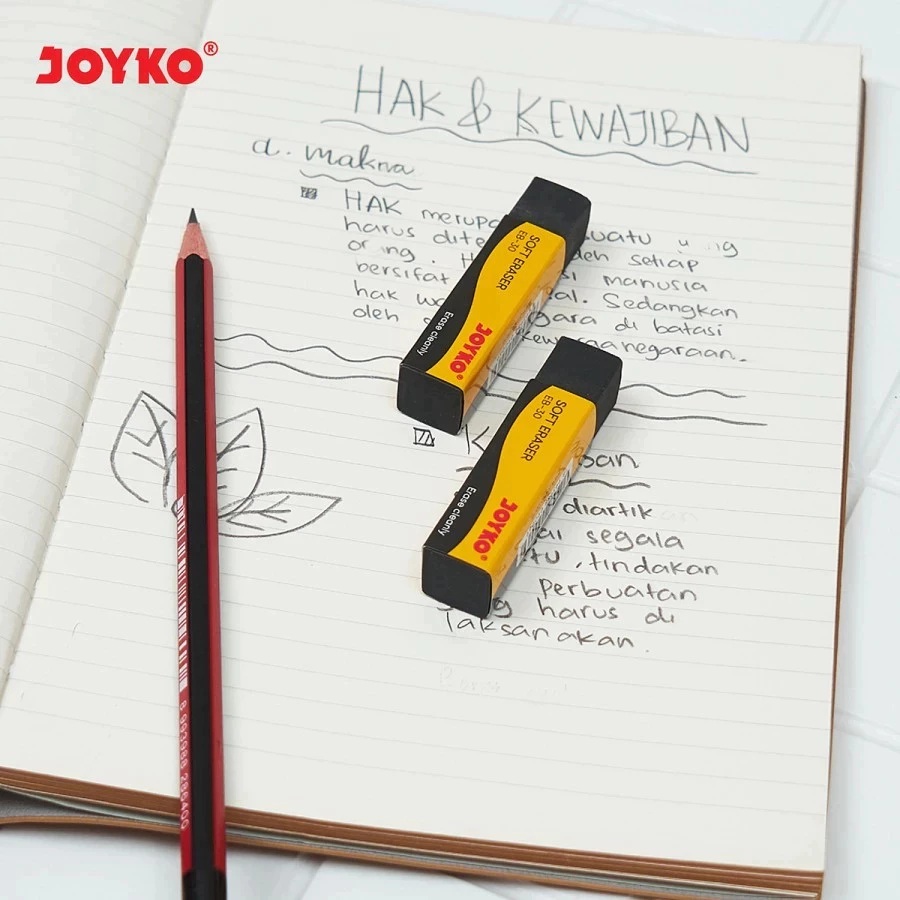 Jual Joyko Penghapus EB-30 Hitam - Penghapus Hitam / ER-30W Putih ...