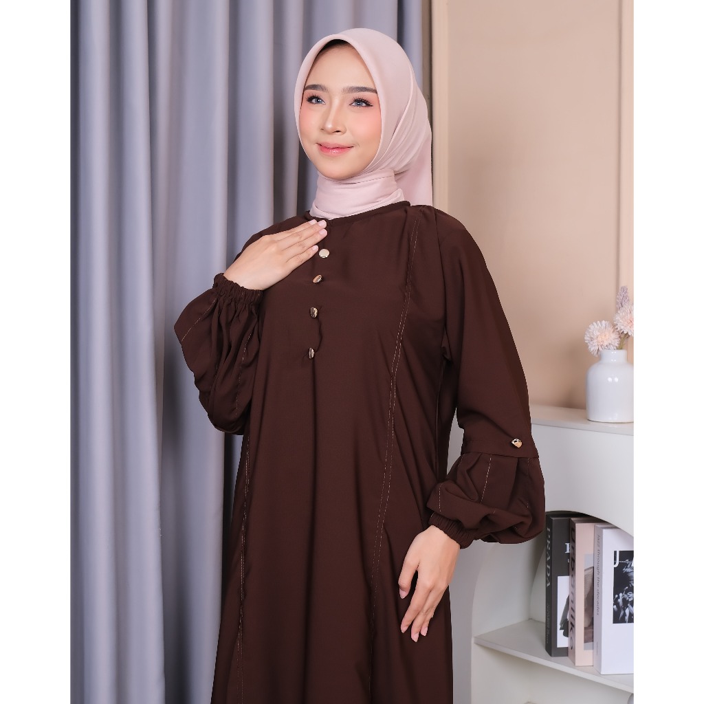 Jual Gamis Safiya Abaya Hitam Turkey Syari Muslimah Bahan Jetblack ...