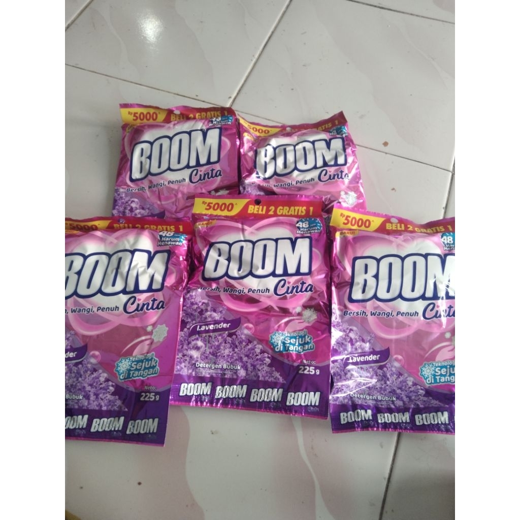 Jual Detergen boom cinta (Isi 5 pcs) | Shopee Indonesia