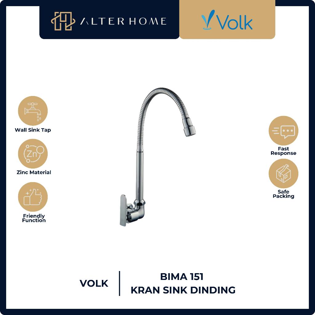 Jual VOLK KRAN BIMA 151 | KRAN AIR DAPUR | WALL KITCHEN FAUCET | WALL ...