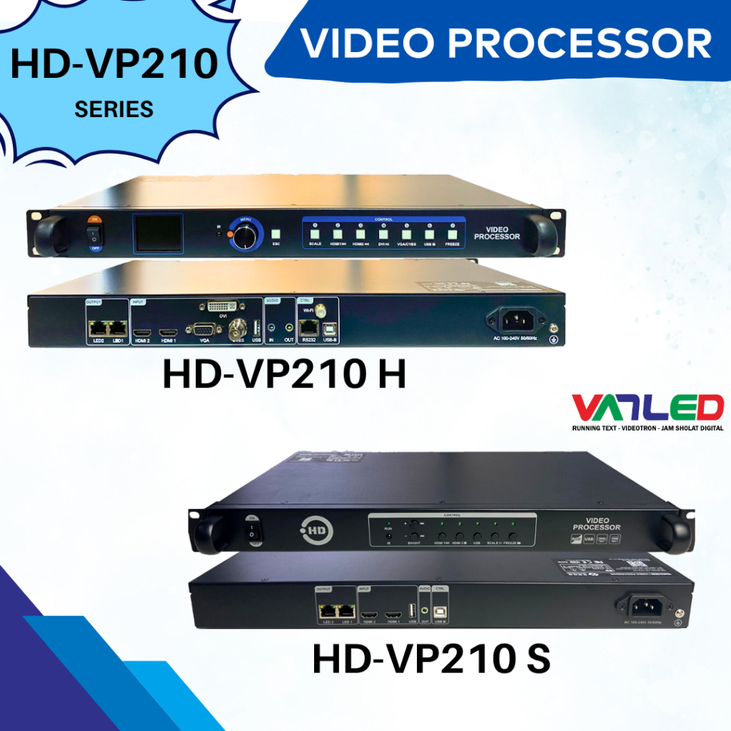 Jual HUIDU HD-VP210 SENDING CARD LED VIDEO PROCESSOR U-DISK VIDEO PLAY ...