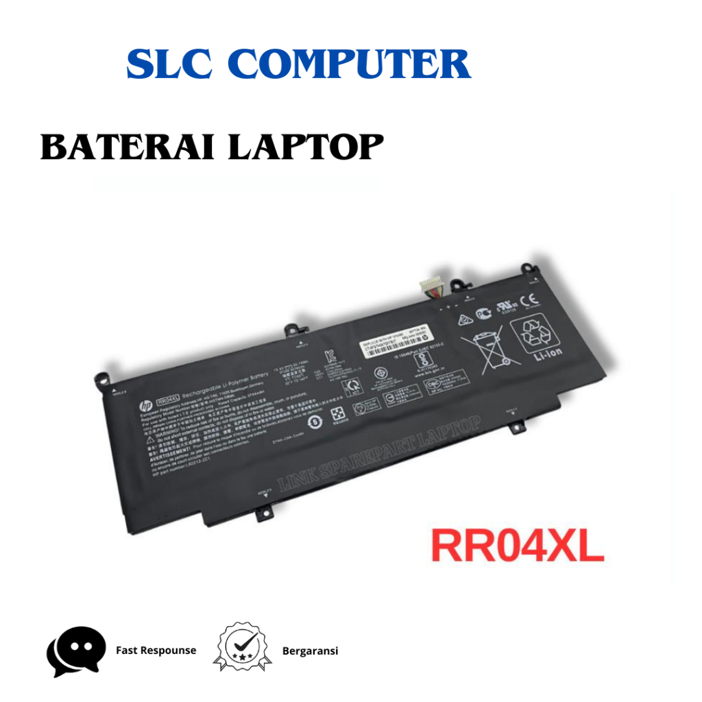 Jual Baterai Laptop RR04XL Laptop Battery for H/P Spectre X360 13-AW ...