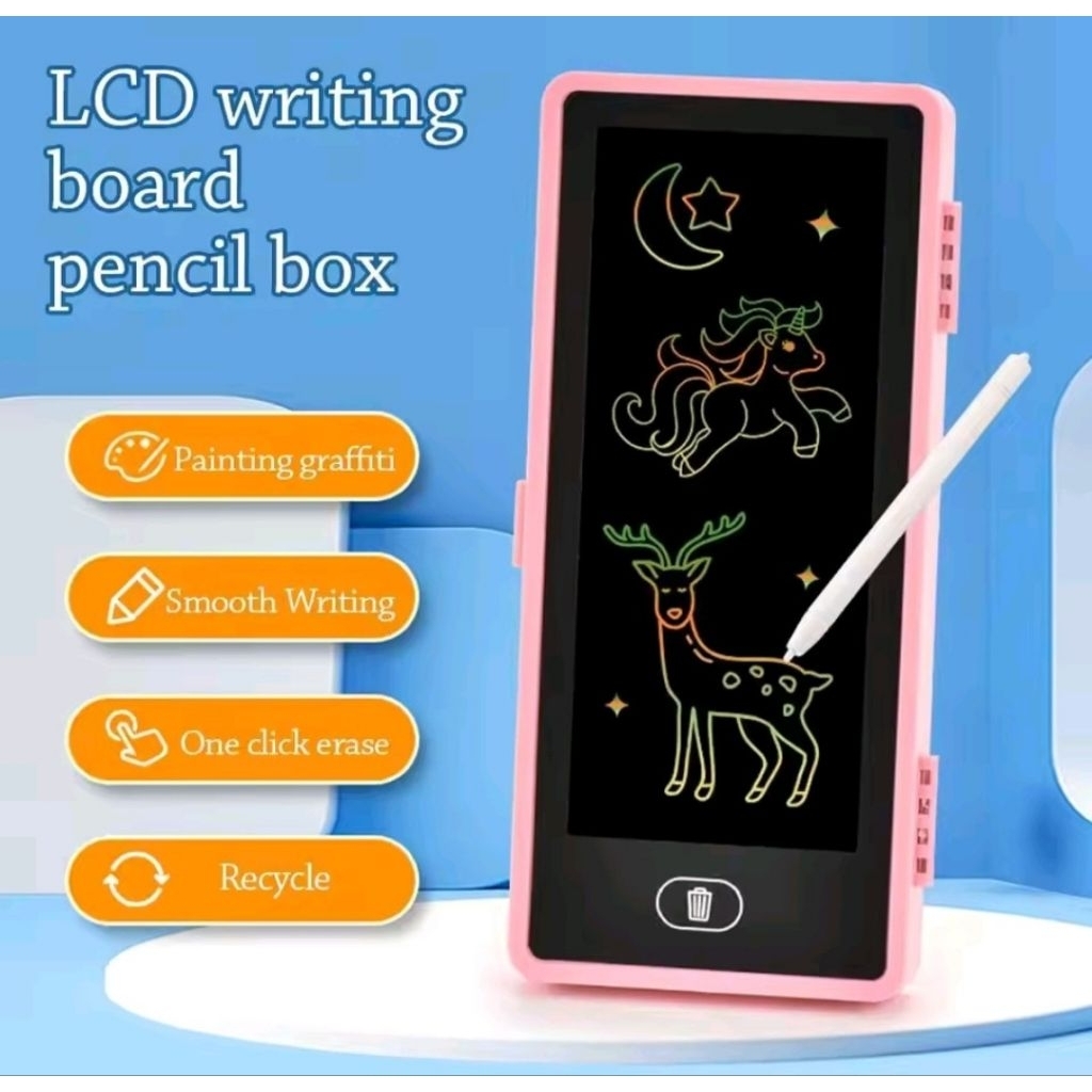 Jual A1 Kotak Pensil Case Besar LCD Writting Drawing Box Case Ukuran ...