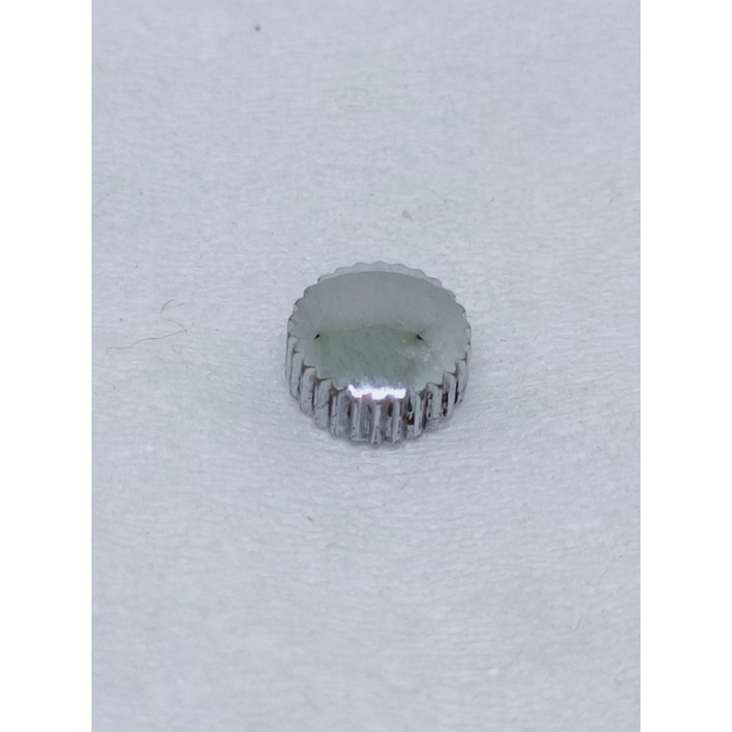 Jual Knop putaran mesin jam tangan antik silver crown vintage NOS part ...