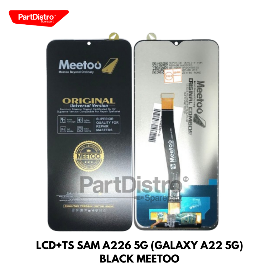 Jual LCD TOUCHSCREEN SAMSUNG A226 5G (GALAXY A22 5G) BLACK | Shopee ...