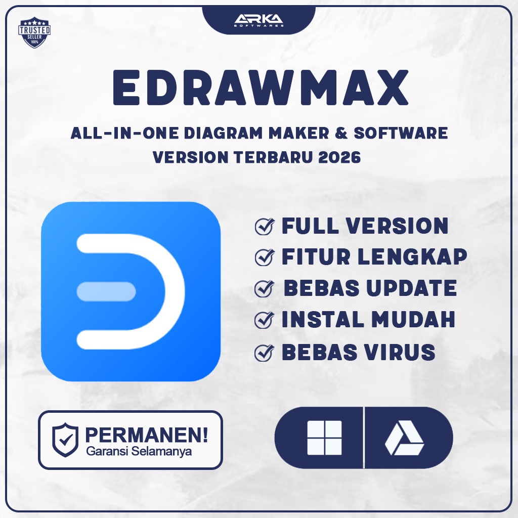Jual EdrawMax Ultimate 2026 Full Version Original Lifetime + Panduan Instalasi (WIN) | Shopee ...
