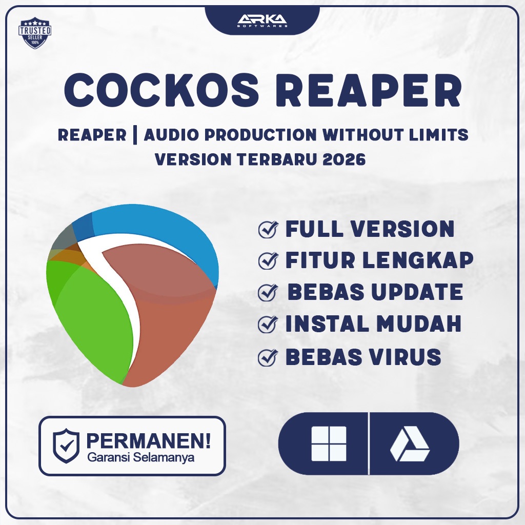 Jual Cockos REAPER Full Version Original Lifetime + Panduan Instalasi ...