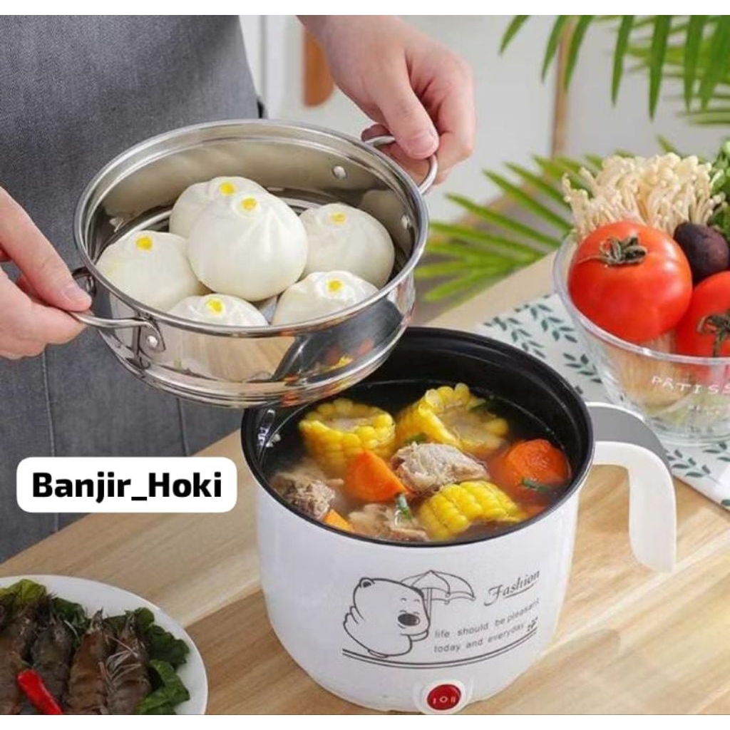Jual Z3, Banjir Hoki Panci listrik multifungsi Free Kukusan Stainless ...