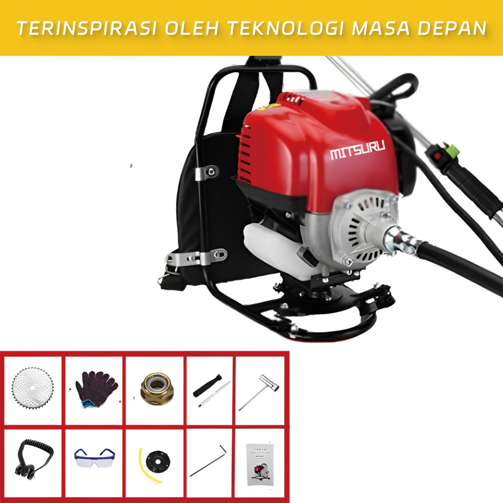 Jual Mesin Potong Rumput 4 Tak Brush Cutter GX-35 Mesin Pemotong Rumput ...