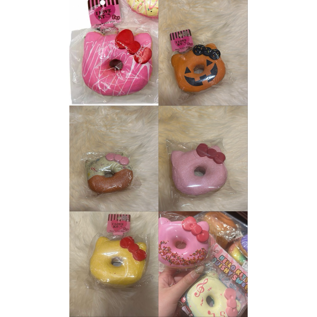 Jual HELLO KITTY DONUT SQUISHY PRELOVED SQUISHY | Shopee Indonesia