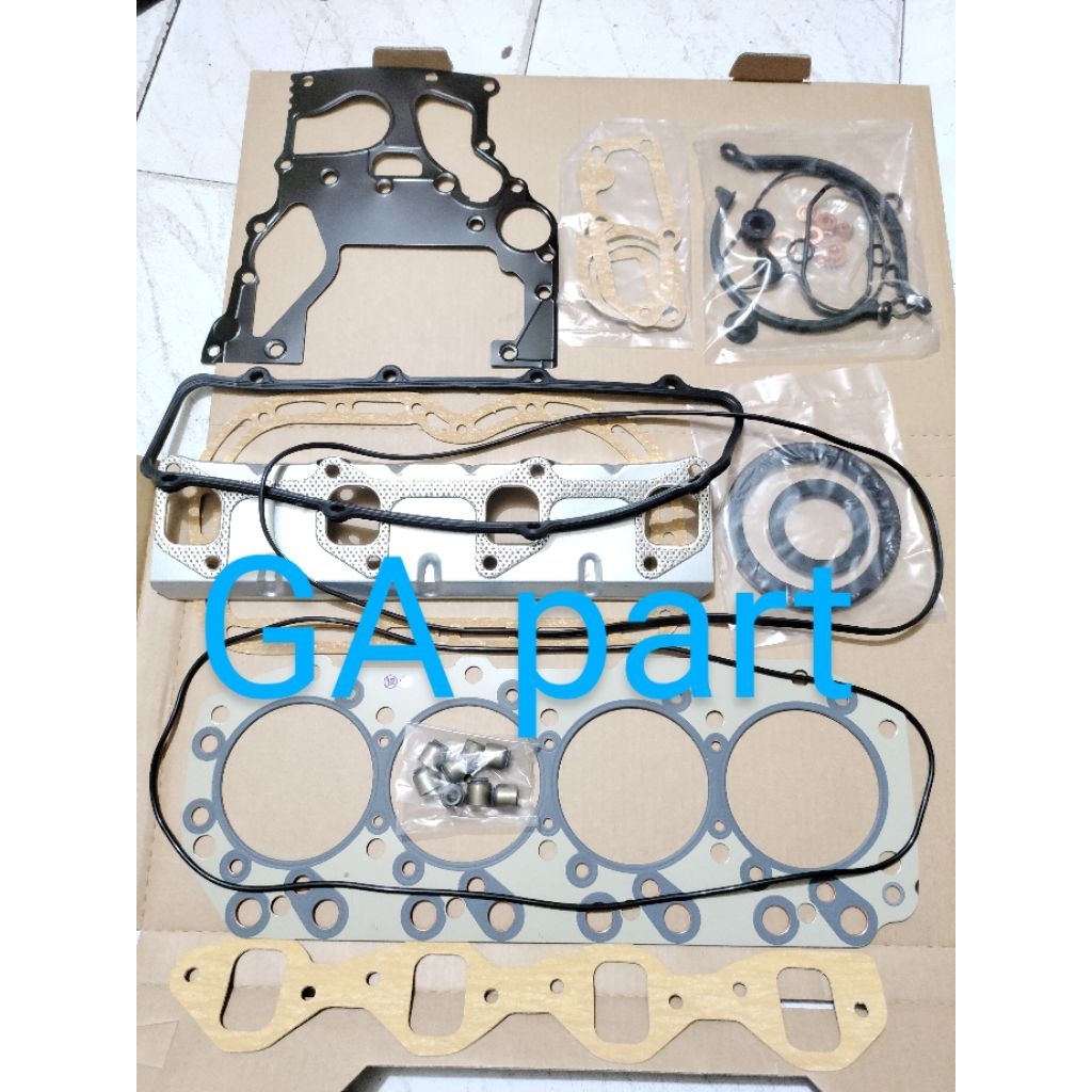 Jual paking set gasket full set isuzu panther 2500cc 4JA1 PLAT & ASBES | Shopee Indonesia