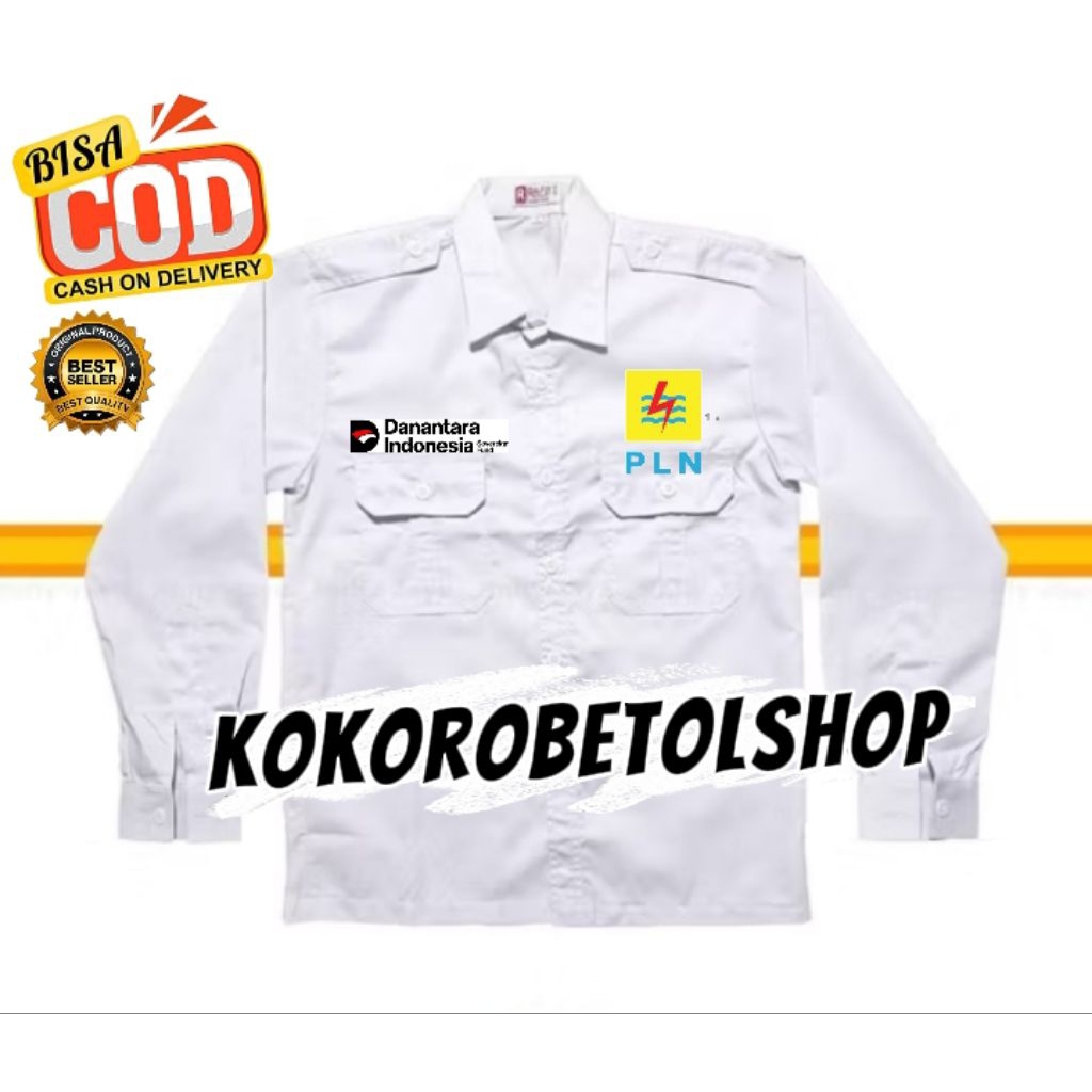 Jual Kemeja PLN Danantara kemeja pdh pdl PLN Danantara Indonesia kemeja ...