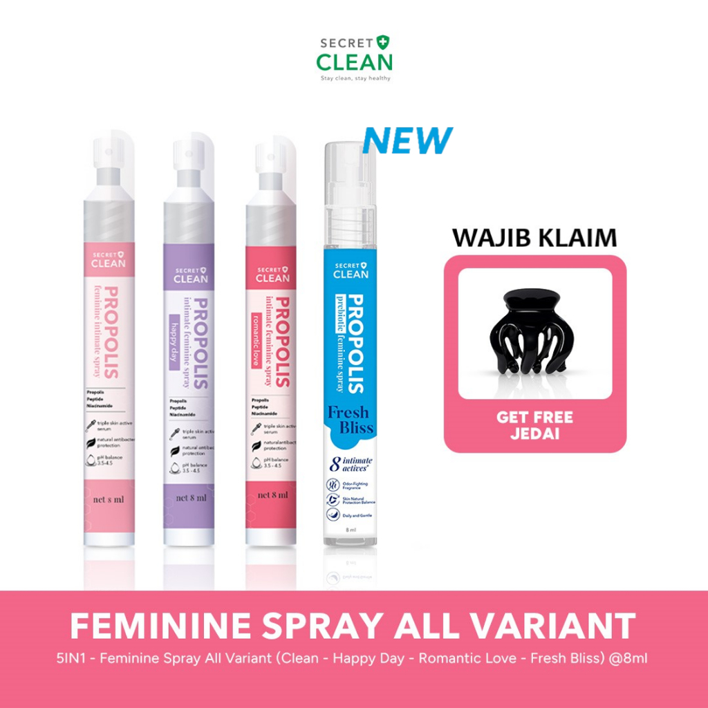 Jual [KLAIM GRATIS JEDAI] Secret Clean Propolis Prebiotic Feminine ...