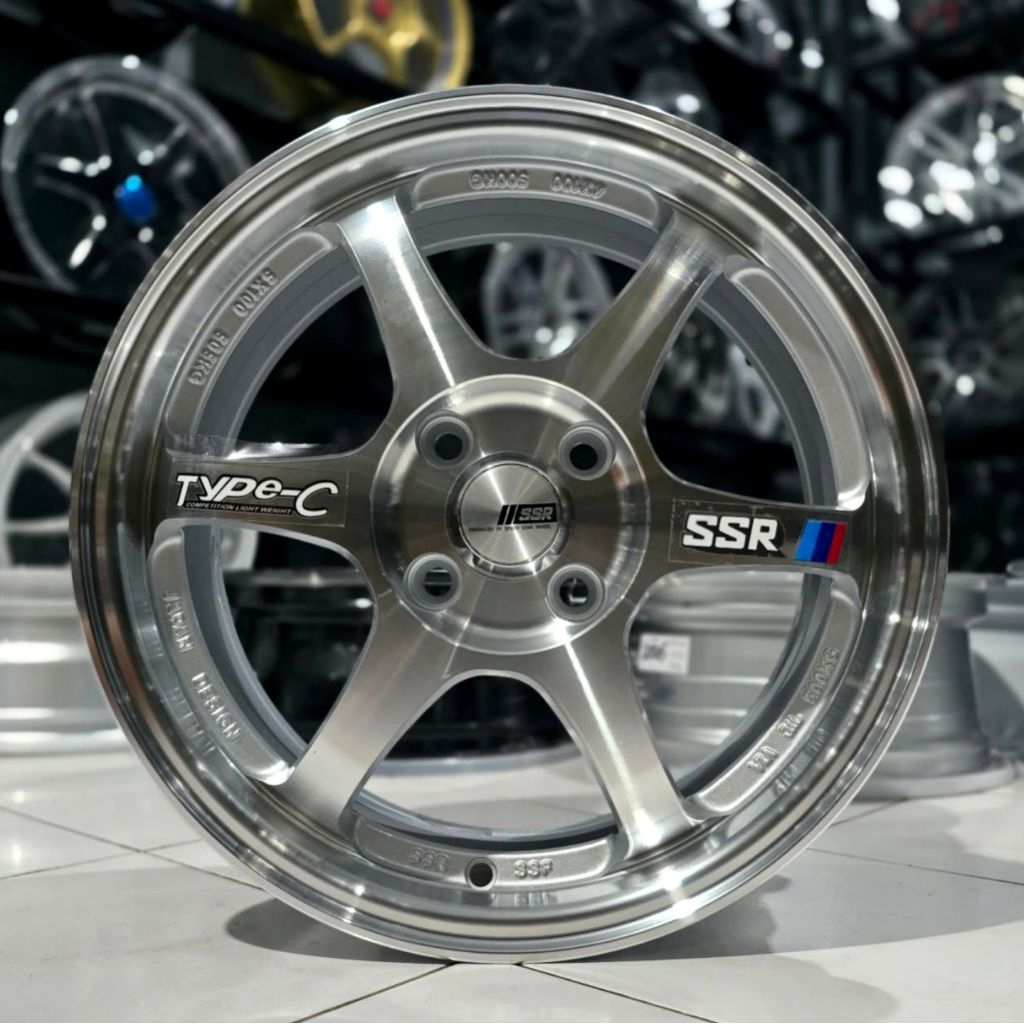 Jual velg SSR TYPE C R15 LEBAR 6,5 ET 42 velg racing ring 15 cocok ...