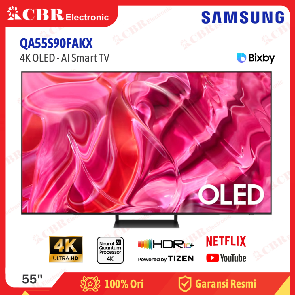 Jual TV SAMSUNG 55 Inch LED QA55S90FAKX (4K UHD – AI Smart TV) | Shopee ...