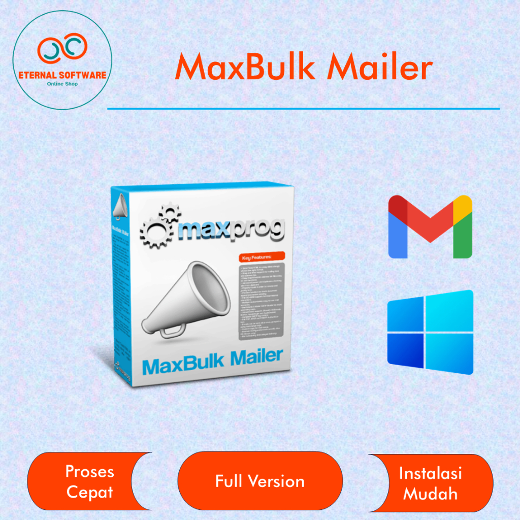 Jual MaxBulk Mailer Full Version Software Email Marketing Blaster Kirim Massal Full Lisensi ...