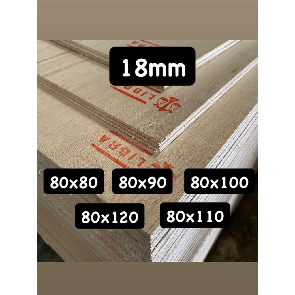 Jual PREMIUM Triplek Meranti Tebal 18mm Ukuran 80cm Panjang Custom ...