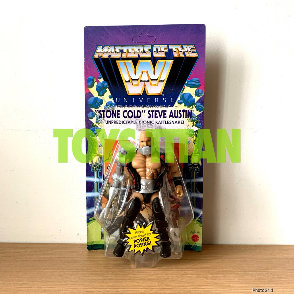 Jual WWE X MOTU Masters Of The Universe Stone Cold Steve Austin ...