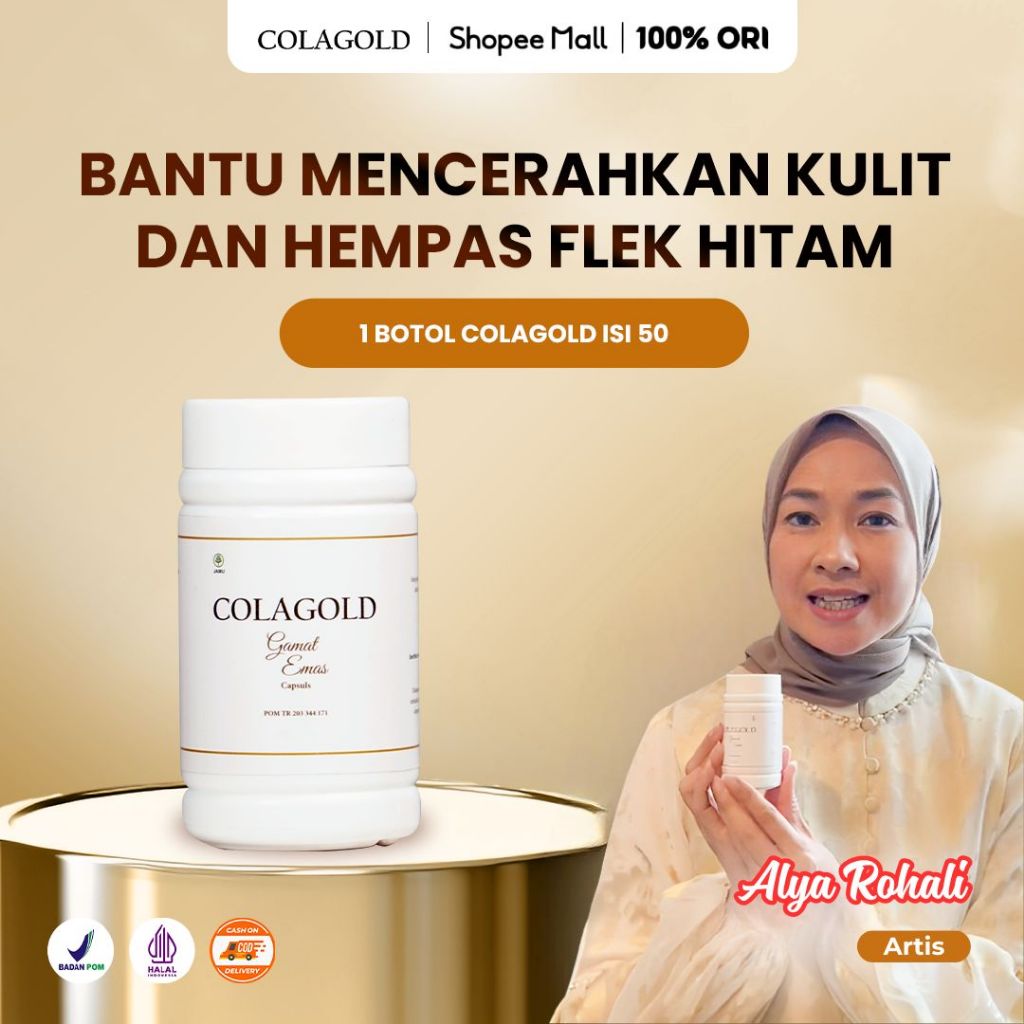 Jual Colagold Bantu Mencerahkan Kulit dan Hempas Flek Hitam Kolagen ...