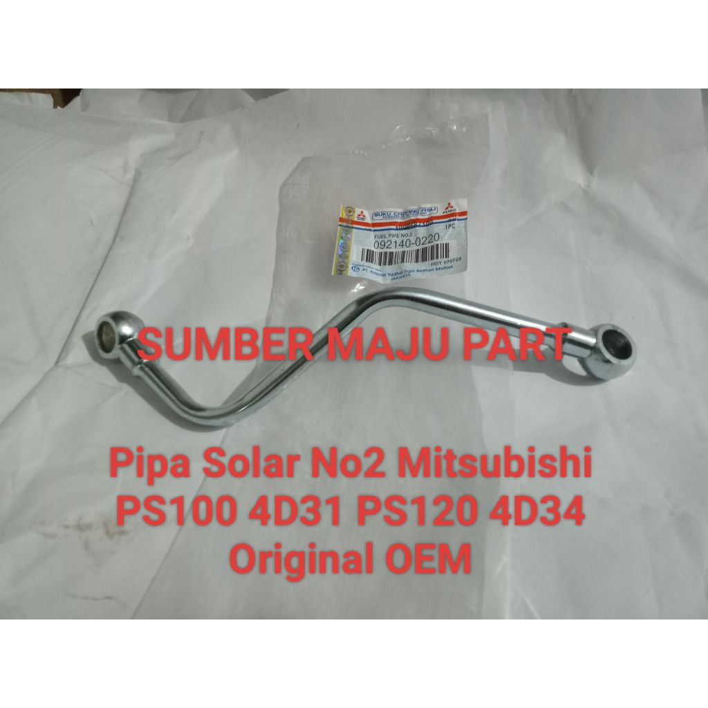 Jual Pipa Solar Pipe Solar NO.2 PS100 4D31 PS120 4D34 Original | Shopee ...