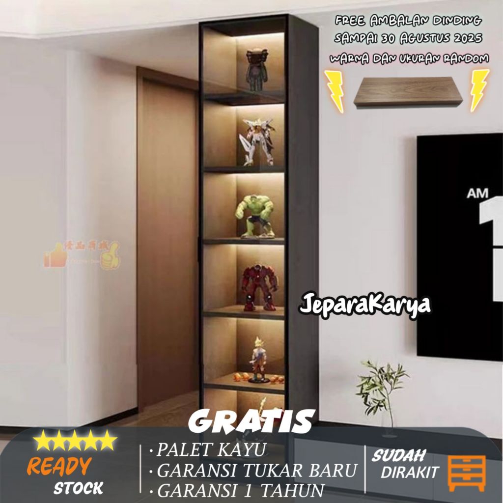 Jual Rak Susun Melayang Rak Samping Tv Lemari Display Serbaguna Rak ...
