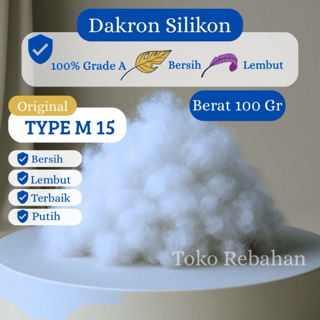 Jual TOKO REBAHAN - Dakron / Silicon Grade A Harga Grosir | 1 Kg ...