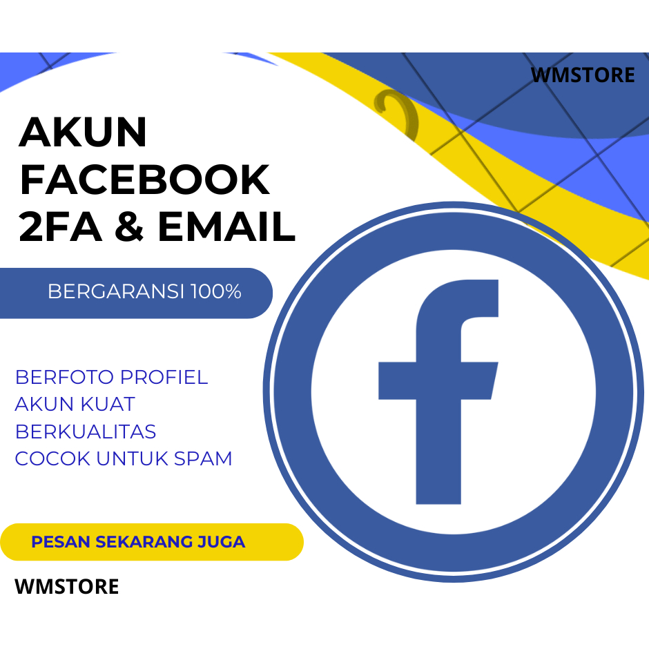 Jual AKUN FACEBOOK 2FA AKTIF + COOKIES | AMAN & SIAP PAKAI BERGARANSI ...