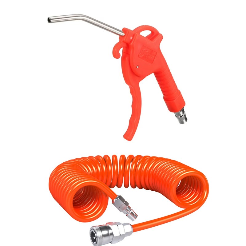 Jual PAKET BENGKEL Air Blow Gun + Selang Recoil Alat Semprotan Angin ...