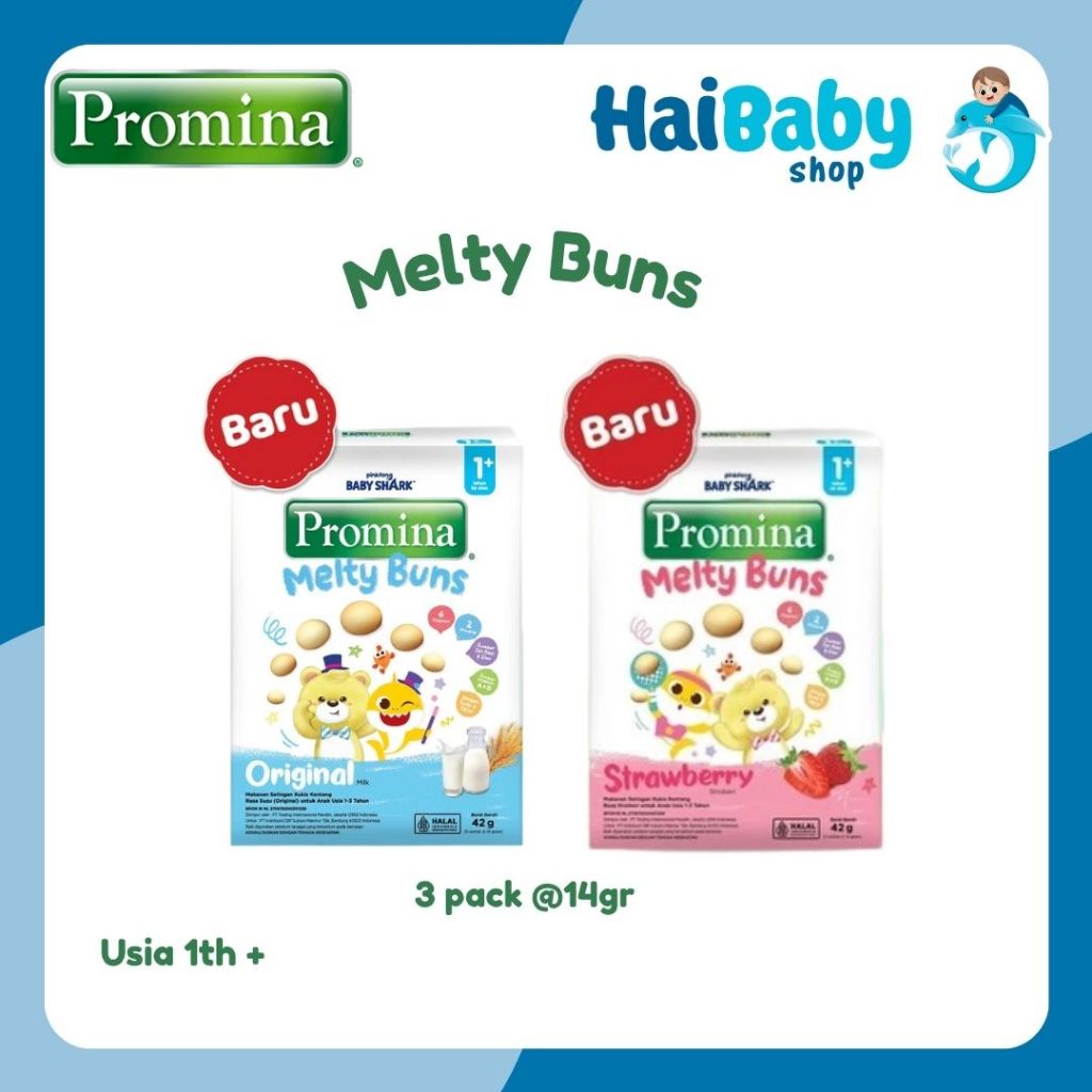 Jual PROMINA Melty Buns 42g Snack Anak 1 Tahun | Shopee Indonesia