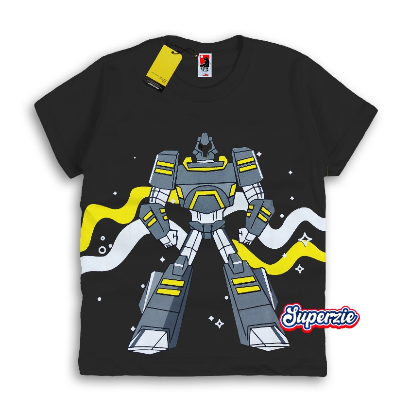 Jual Baju kaos Robot anak laki laki lengan pendek Karakter ROBOT ABU ...