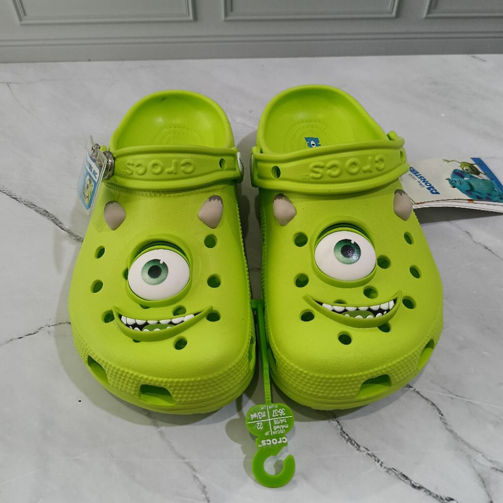 Jual Monsters Inc Mike Classic Clog Unisex/Sandal Clog | Shopee Indonesia