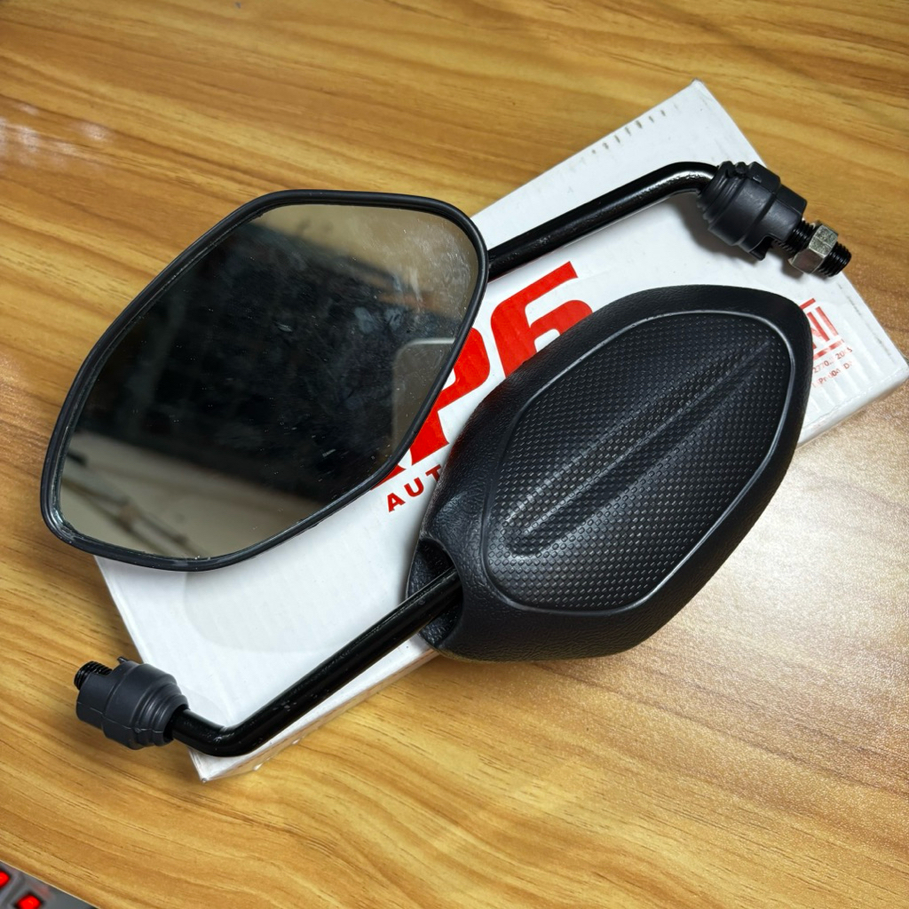 Jual PROMO Sepasang Spion Beat Standar Drat Honda Gagang Hitam Kaca ...