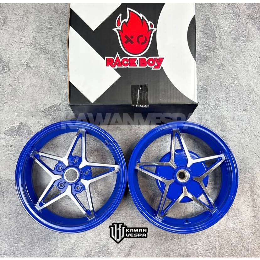 Jual Raceboy velg Star Blue for Vespa sprint primavera S LX | Shopee ...