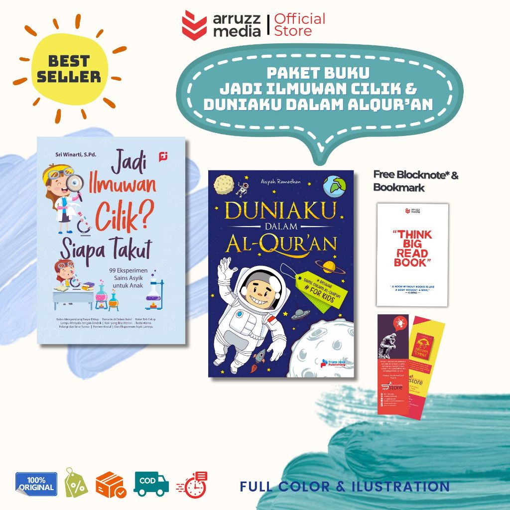 Jual Paket Buku Jadi Ilmuwan Cilik dan Duniaku Dalam Al-Quran | Shopee Indonesia