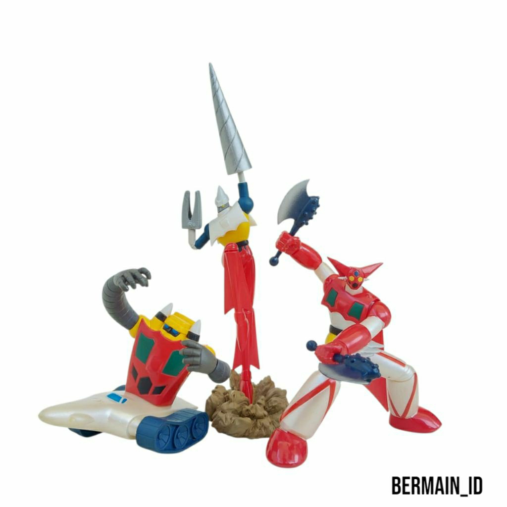 Jual Getter Robot 1 2 3 Eagle Jaguar Bear Best Possing Trading Figure ...