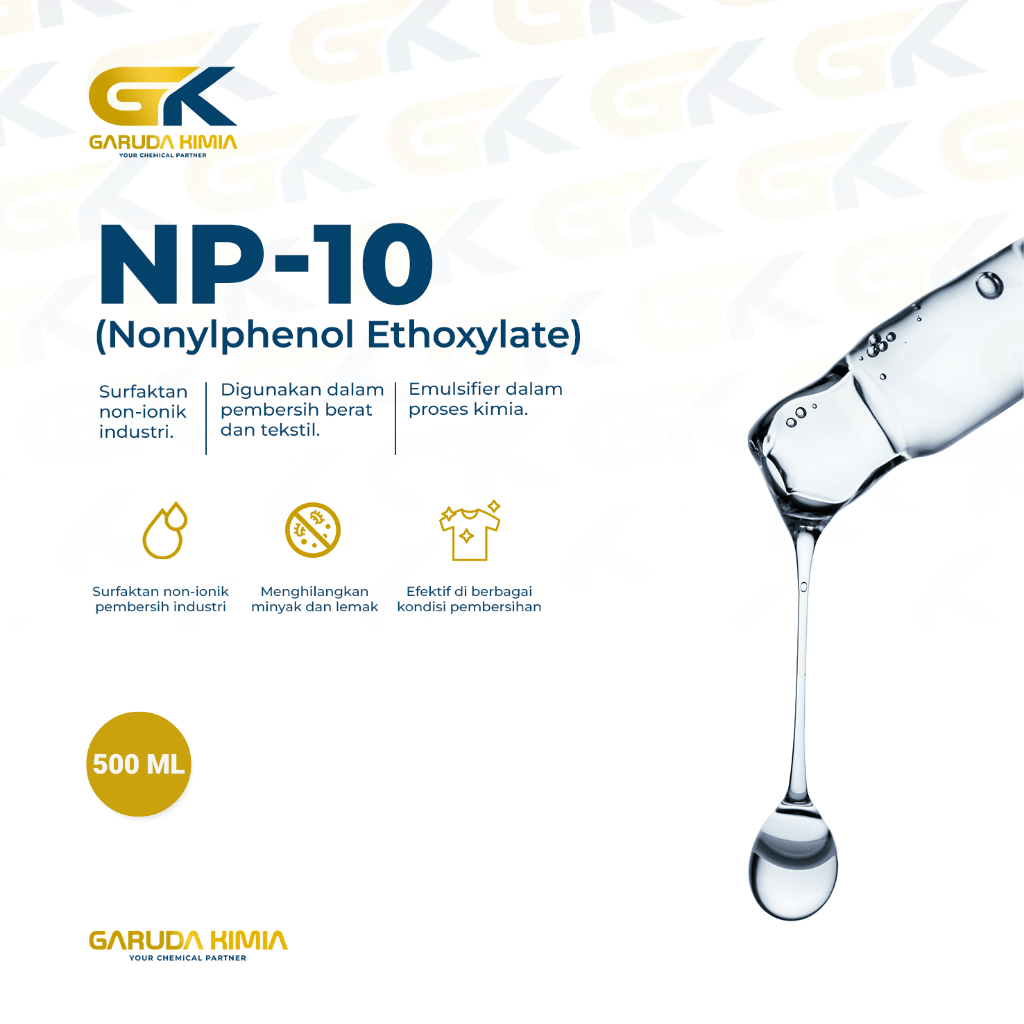 Jual Tergitol NP 10 500ML / Nonylphenol Ethoxylate By Garuda Kimia ...