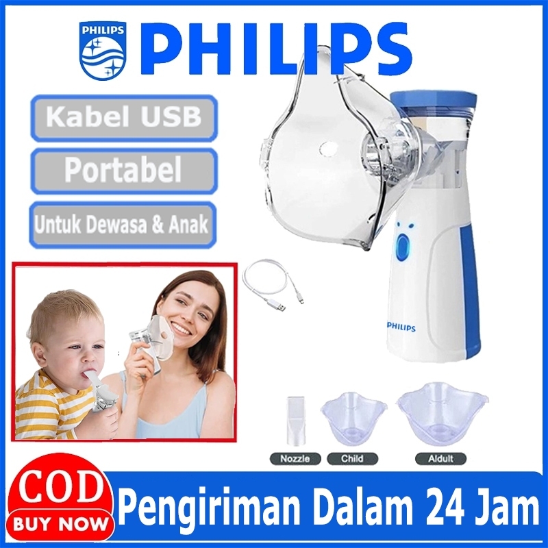 Jual Nebulizer Mesh Portable | Alat Uap Inhalasi Asma | Cocok untuk ...