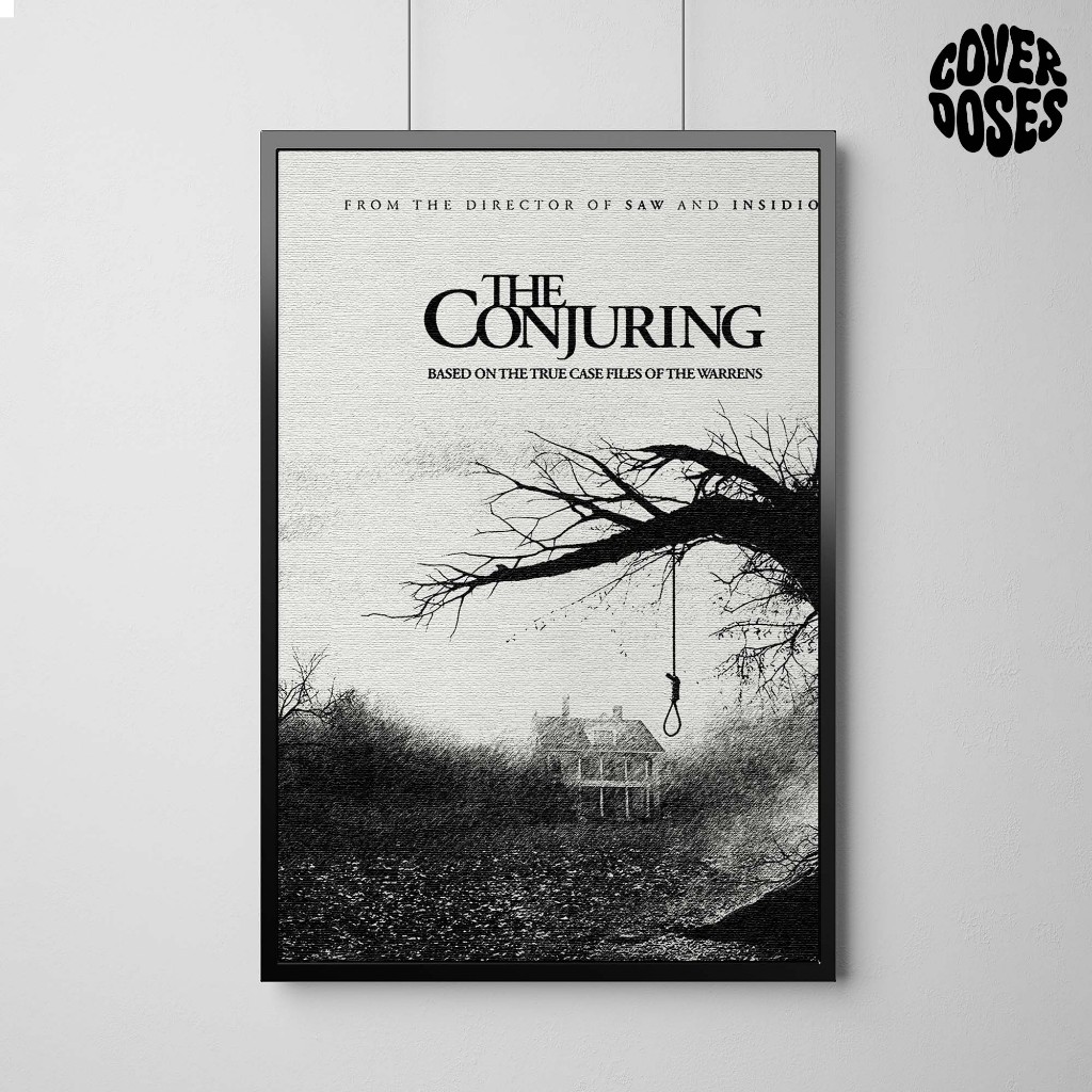 Jual Poster Film The Conjuring - Horror Art Vintage | Wall Decor ...