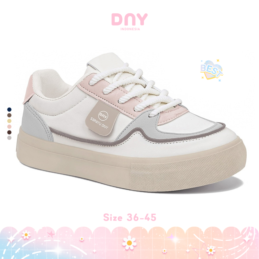 Jual Sepatu DNY Sepatu Sneakers Wanita Sepatu Olahraga Wanita Running Shoes Perempuan Casual ...