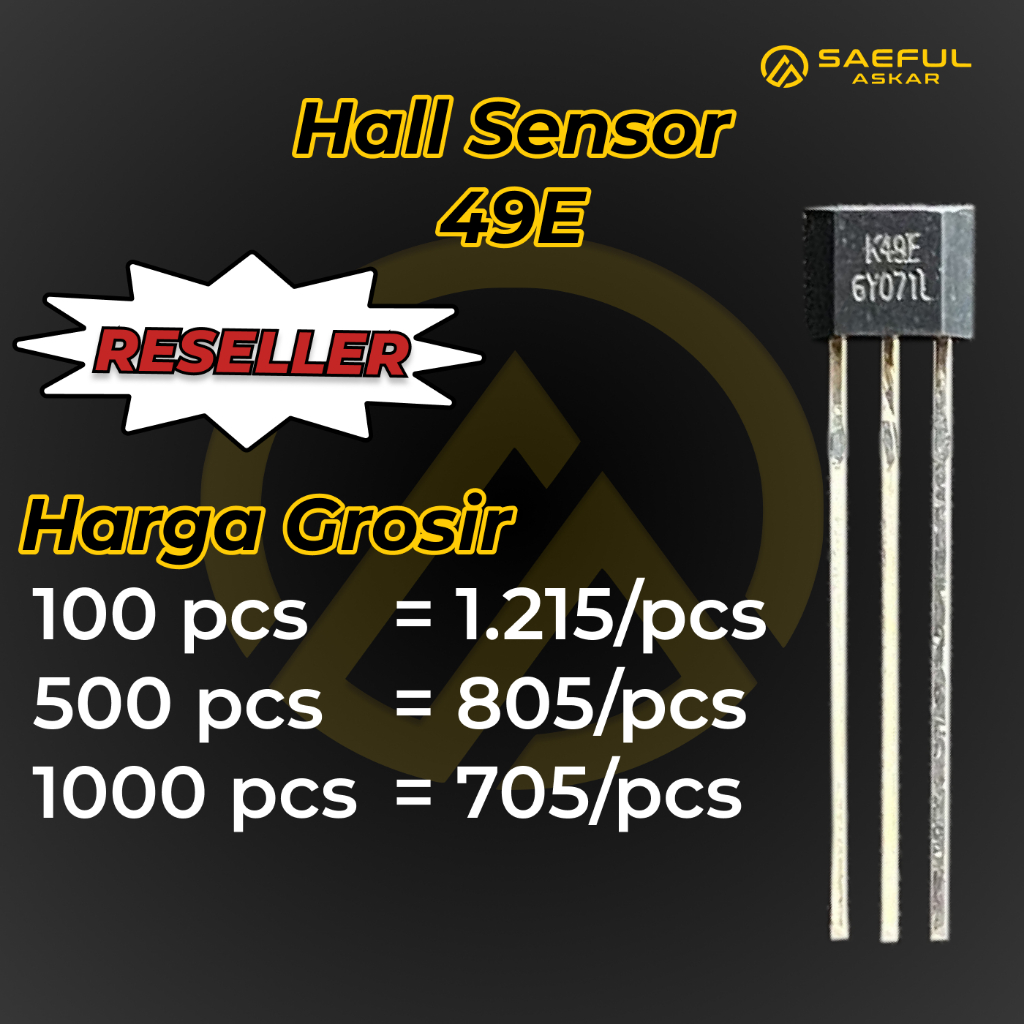 Jual [Grosir] Transistor type 49e oh49e ss49e hall sensor grip gas dan dinamo sparepart sepeda ...