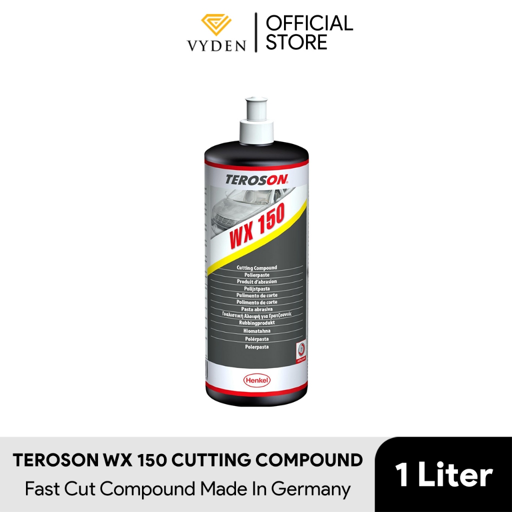 Jual TEROSON WX 150 CUTTING COMPOUND 1 LITER Kompon Kasar Penghilang ...