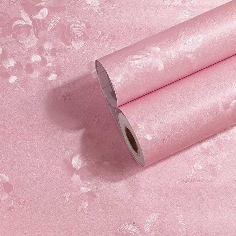 Jual Wallpaper Dinding Motif Emboss Bunga Pink / Wallpaper Dinding Pink Aesthetic | Shopee Indonesia