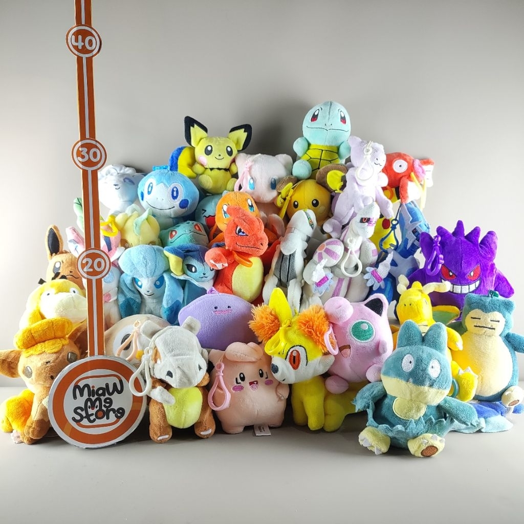 Jual Ganci Pokemon Bulbasaur Gengar Pikachu Eevee Ditto Rowlet ...