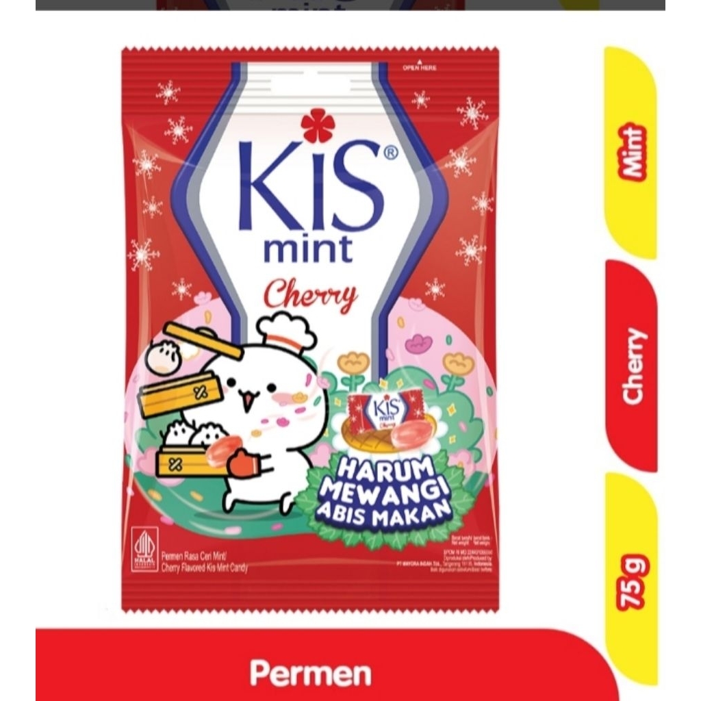 Jual Kis Cherry 75g Permen Kis Cherry 75g Permen Kis Mint Cherry 75gr | Shopee Indonesia