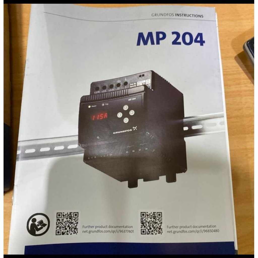 Jual GRUNDFOS MP 204 MOTOR PROTECTION UNIT | Shopee Indonesia